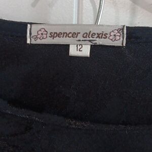 Spencer Alexis | Dresses | Spencer Alexis 2 Pc Evening Burnout Bodice ...